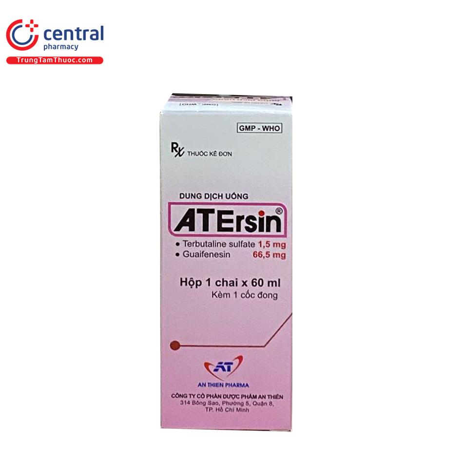 [CHÍNH HÃNG] Thuốc Atersin (Chai 60ml) - Điều trị dứt điểm ho