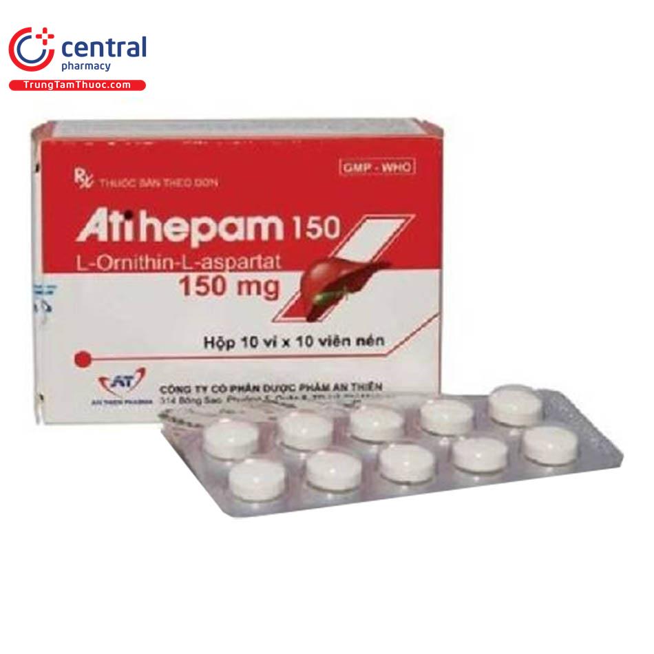 Thuốc Atihepam 150 - Thuốc điều trị các bệnh về gan