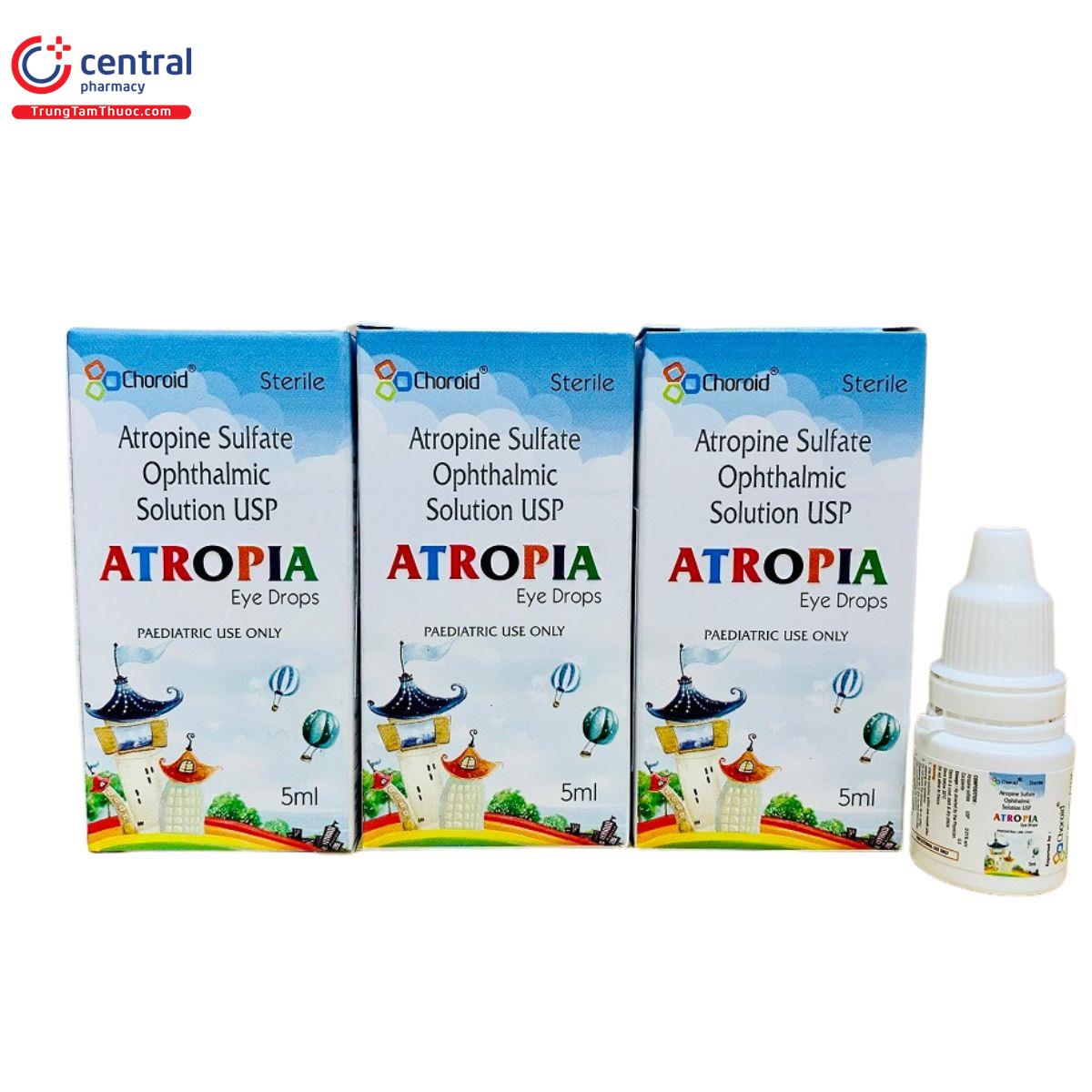 ATROPIA 0.01 % 5ml - Trợ thủ đắc lực làm chậm quá trình cận thị ở trẻ