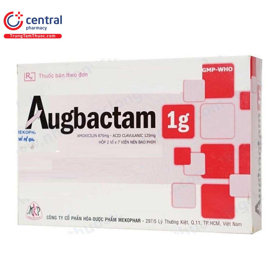 Thuốc Augbactam 1g - Thuốc kháng sinh điều trị nhiễm khuẩn