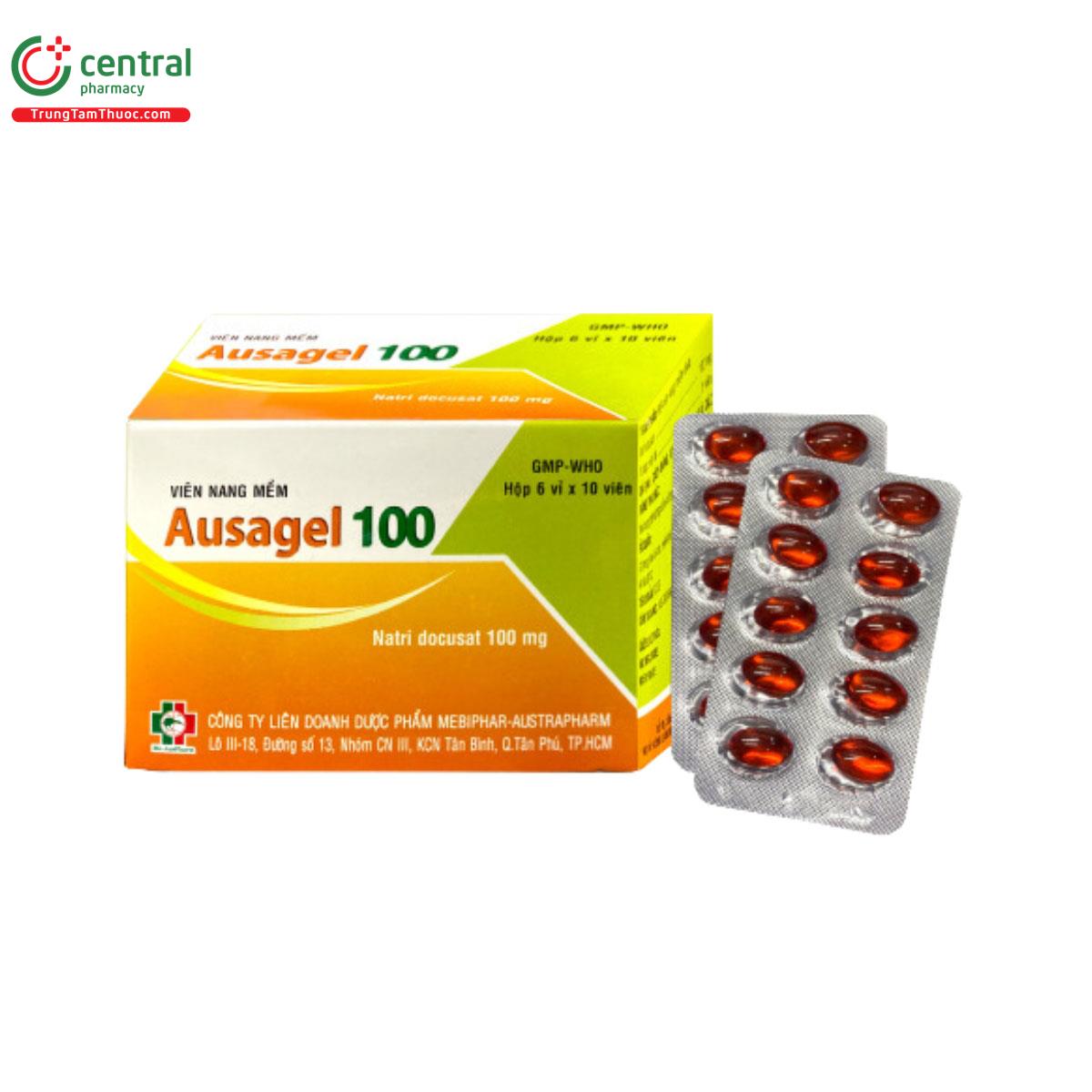 Thuốc Ausagel 100 - Điều trị táo bón hiệu quả, giúp đại tiện dễ dàng
