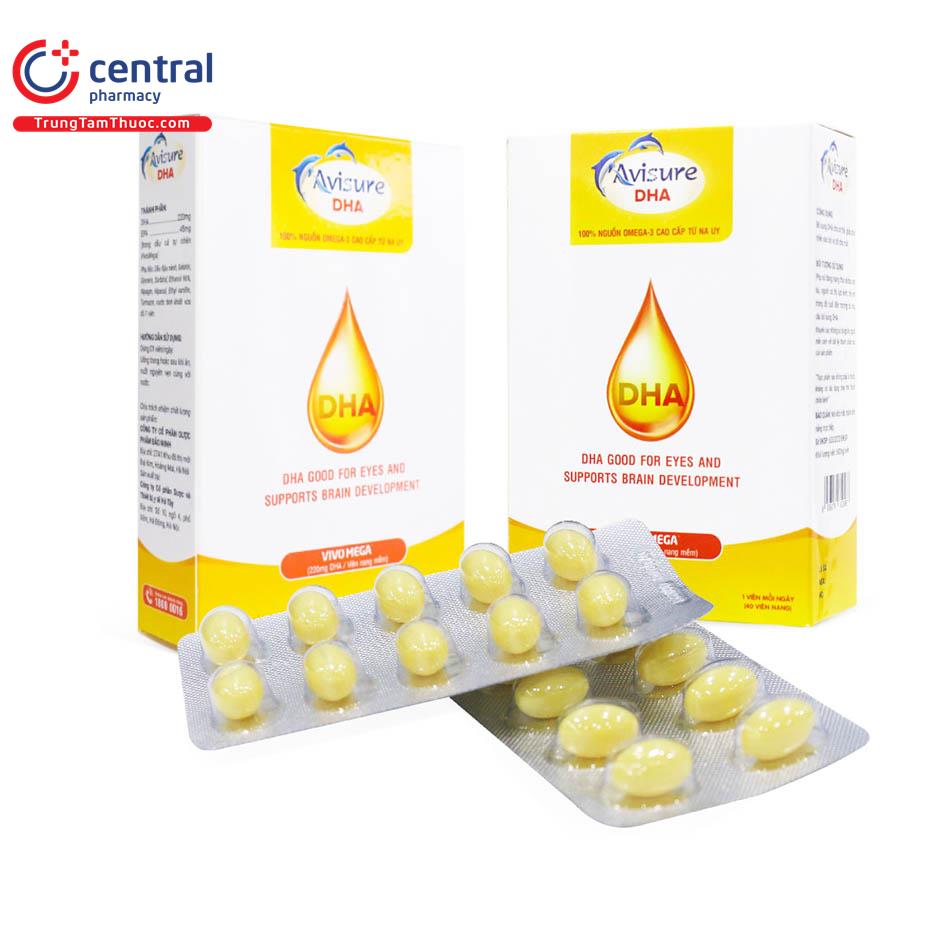 [CHÍNH HÃNG] Viên uống Avisure DHA bổ sung Omega 3 cho bà bầu