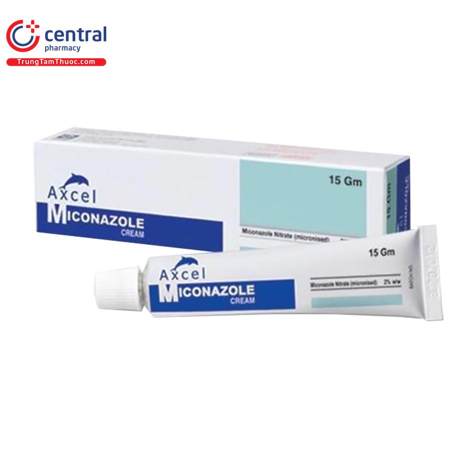 Thuốc Axcel Miconazole Cream trị nấm hiệu quả: chỉ định, cách dùng