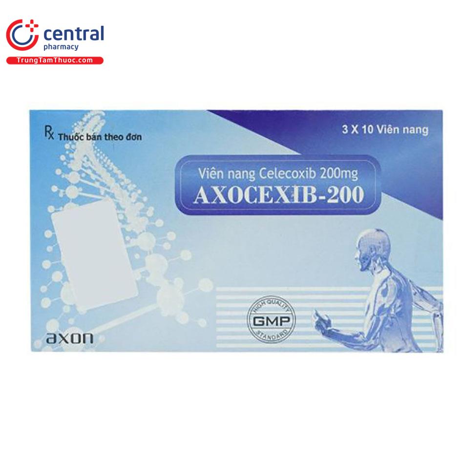 Thuốc Axocexib-200 điều trị các bệnh xương khớp hiệu quả