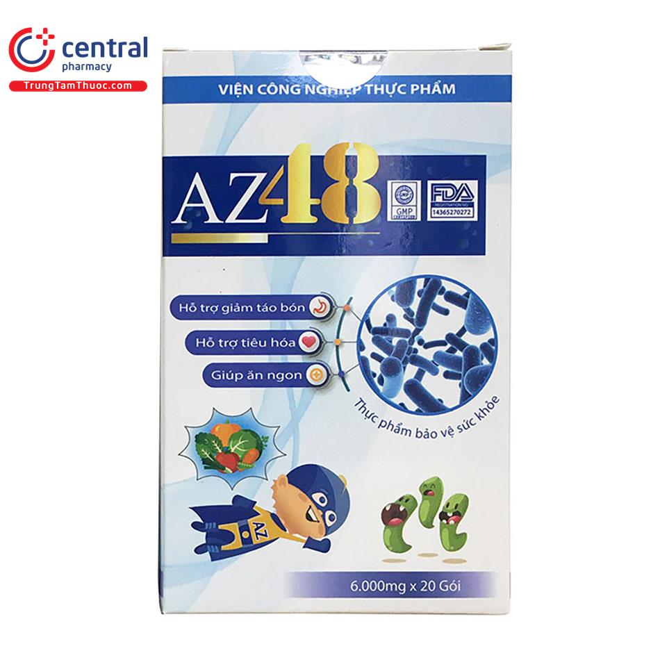 [CHÍNH HÃNG] Men tiêu hóa AZ48 - cải thiện táo bón sau 48 giờ
