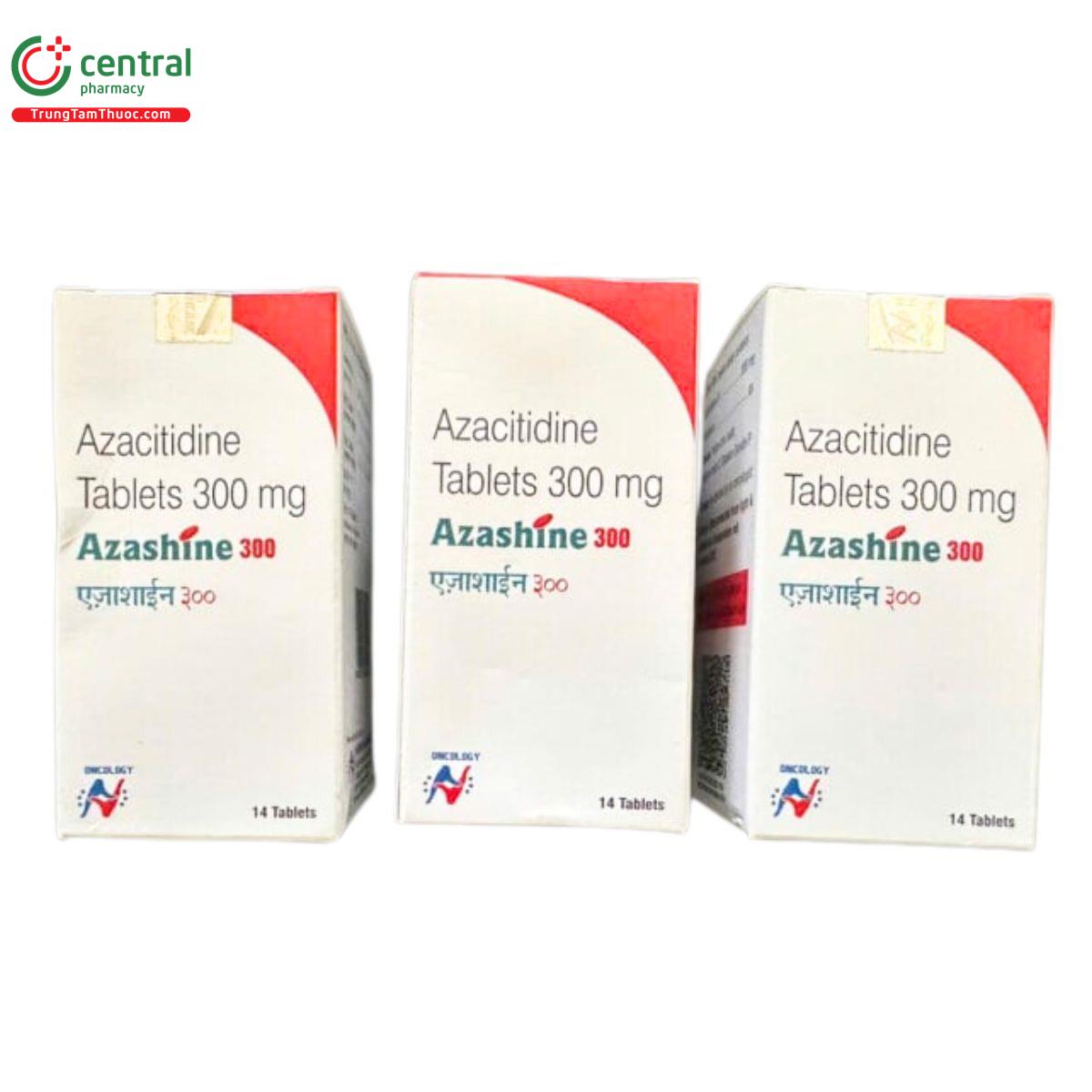 Thuốc Azashine 300mg điều trị bệnh lý về vấn đề bạch cầu tủy cấp tính