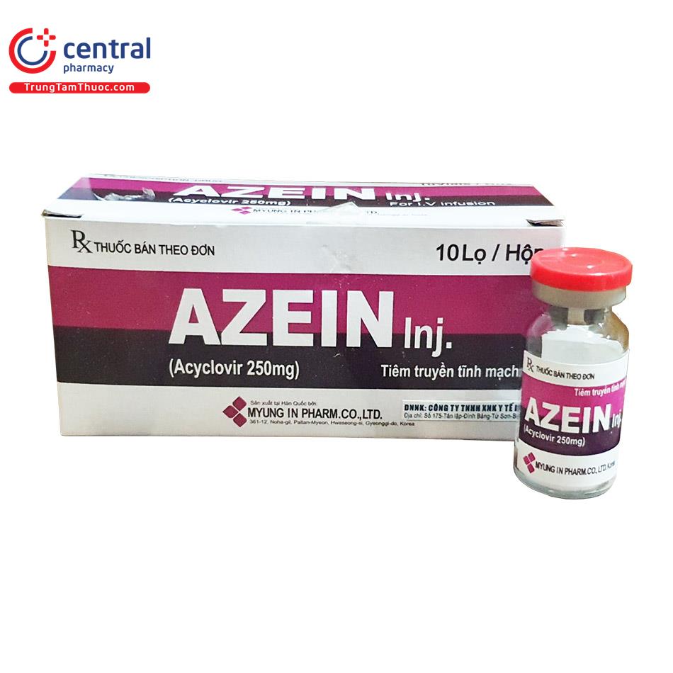 [CHÍNH HÃNG] Thuốc Azein Inj. điều trị bệnh zona hiệu quả
