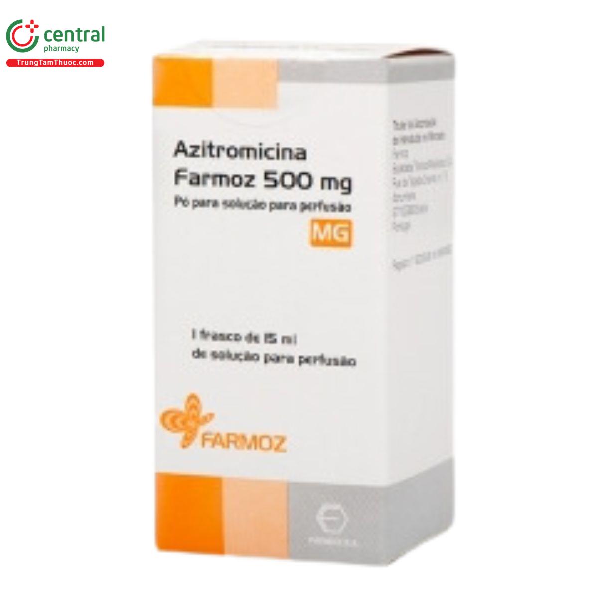 Thuốc Azitromicina Farmoz 500mg - Trị nhiễm khuẩn nhạy cảm với thuốc