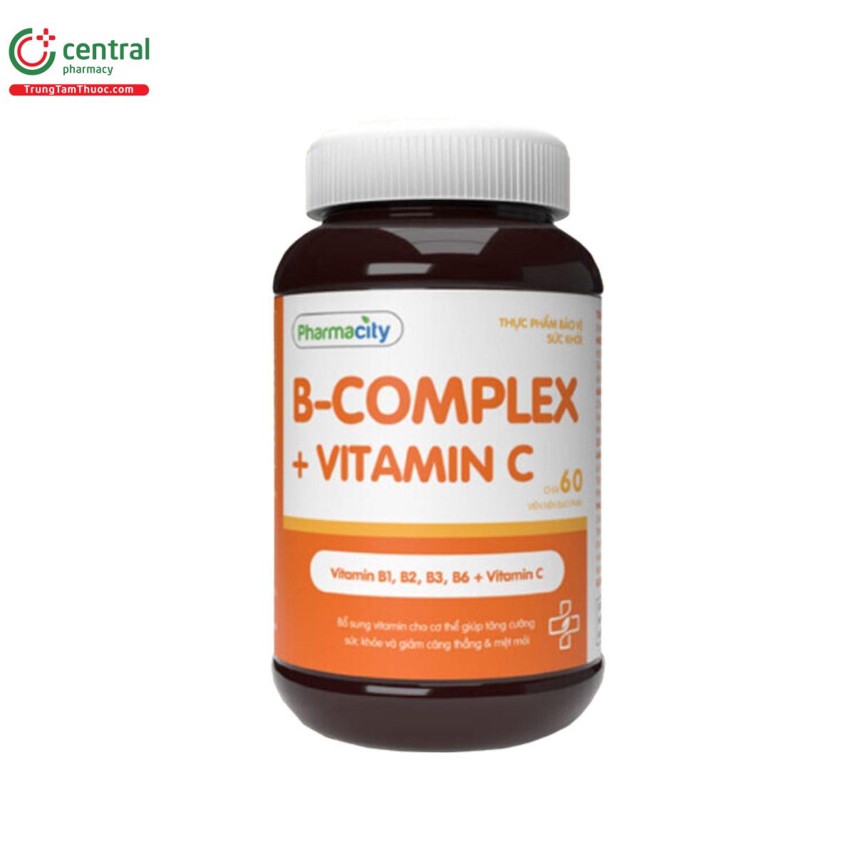 B-Complex+Vitamin C Agimexpharm bổ sung vitamin, tăng cường miễn dịch
