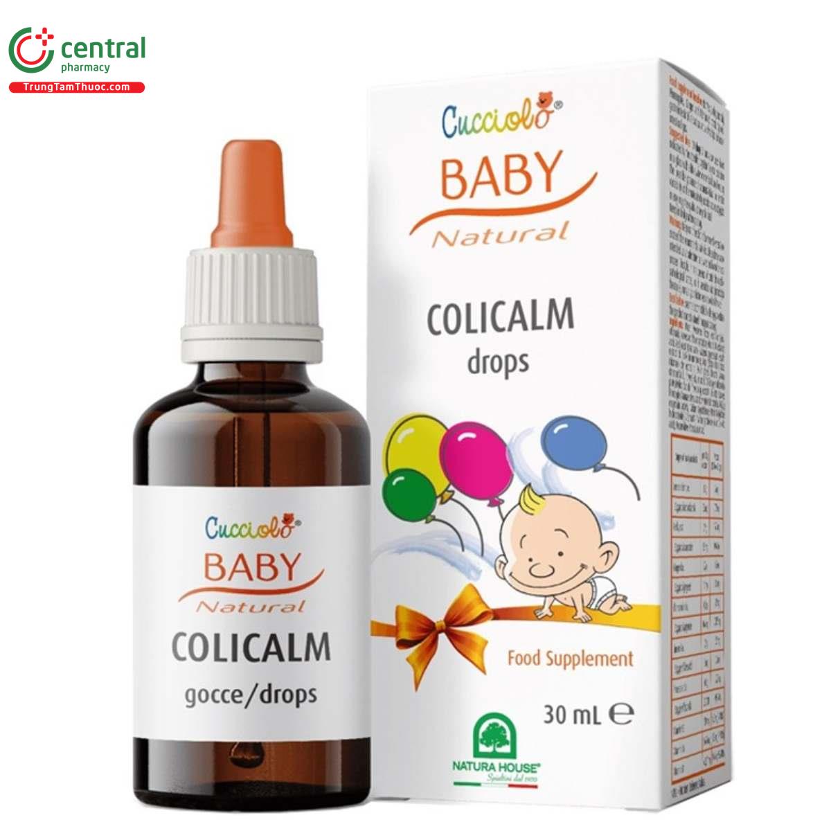 Thuốc Baby Natural Colicalm drops đánh bay nỗi lo trào ngược, nôn ói