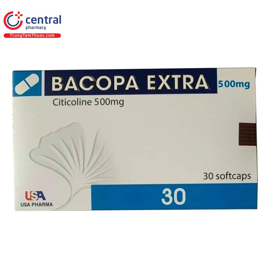 [CHÍNH HÃNG] Thuốc Bacopa extra hồi phục và bồi bổ não bộ