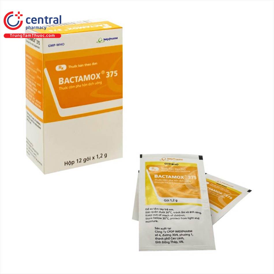 [CHÍNH HÃNG] Thuốc Bactamox 375 - Kháng sinh điều trị nhiễm khuẩn
