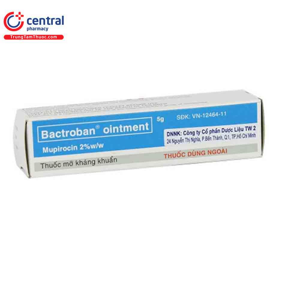 [CHÍNH HÃNG] Thuốc Bactroban Ointment 5g điều trị nhiễm trùng da