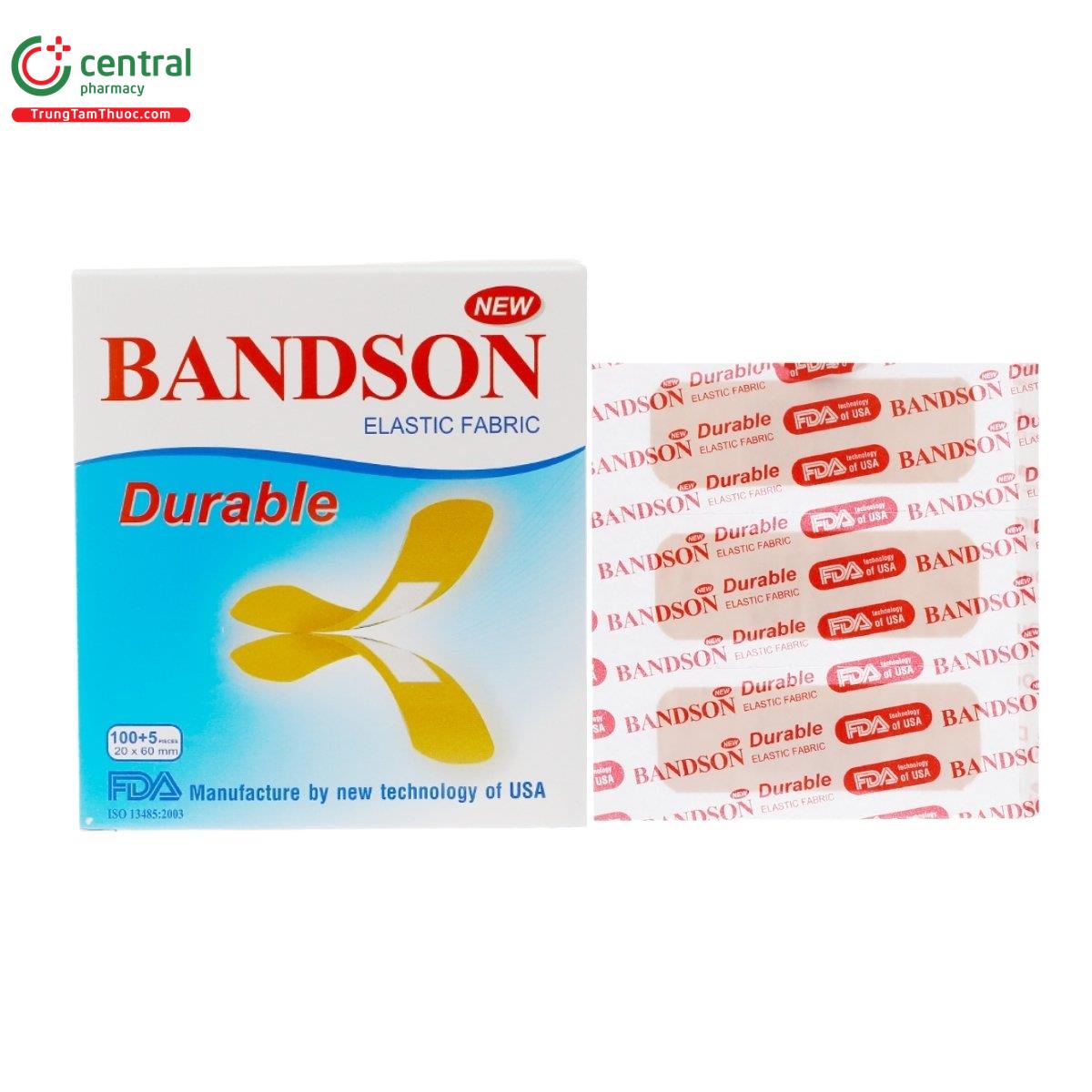 Băng cá nhân Bandson Durable Elastic Fabric 105 miếng có tốt không ...