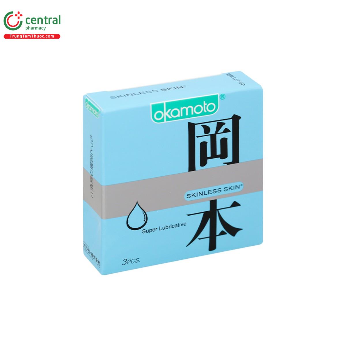 Bao cao su Okamoto Skinless Skin Super Lubricative - Tình dục an toàn