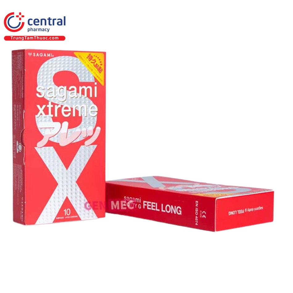 [CHÍNH HÃNG] Bao cao su Sagami Xtreme Feel Long Kéo dài thời gian