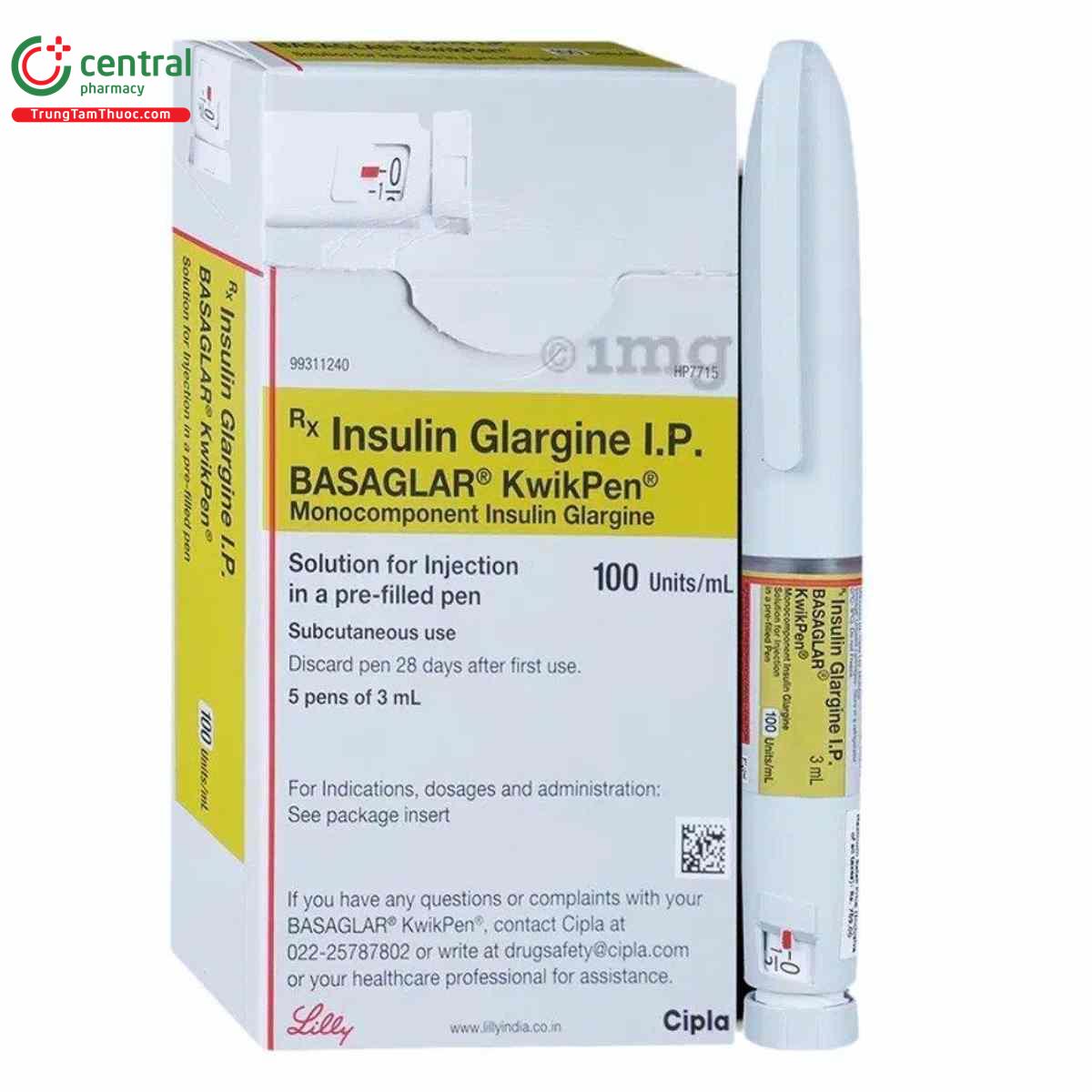 Thuốc Basaglar 300U/3ml điều trị bệnh đái tháo đường hiệu quả