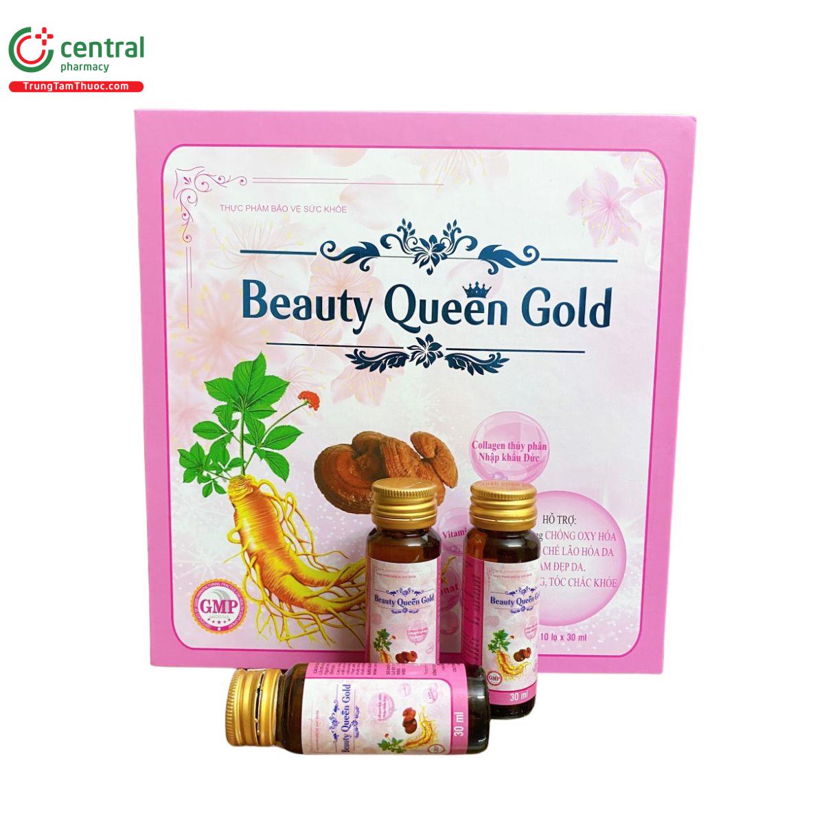 Thuốc Beauty Queen Gold hạn chế lão hoá da, giúp tóc móng chắc khoẻ