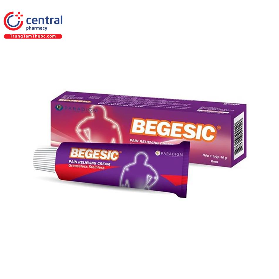 [CHÍNH HÃNG] Thuốc Begesic cream giảm đau cơ hiệu quả