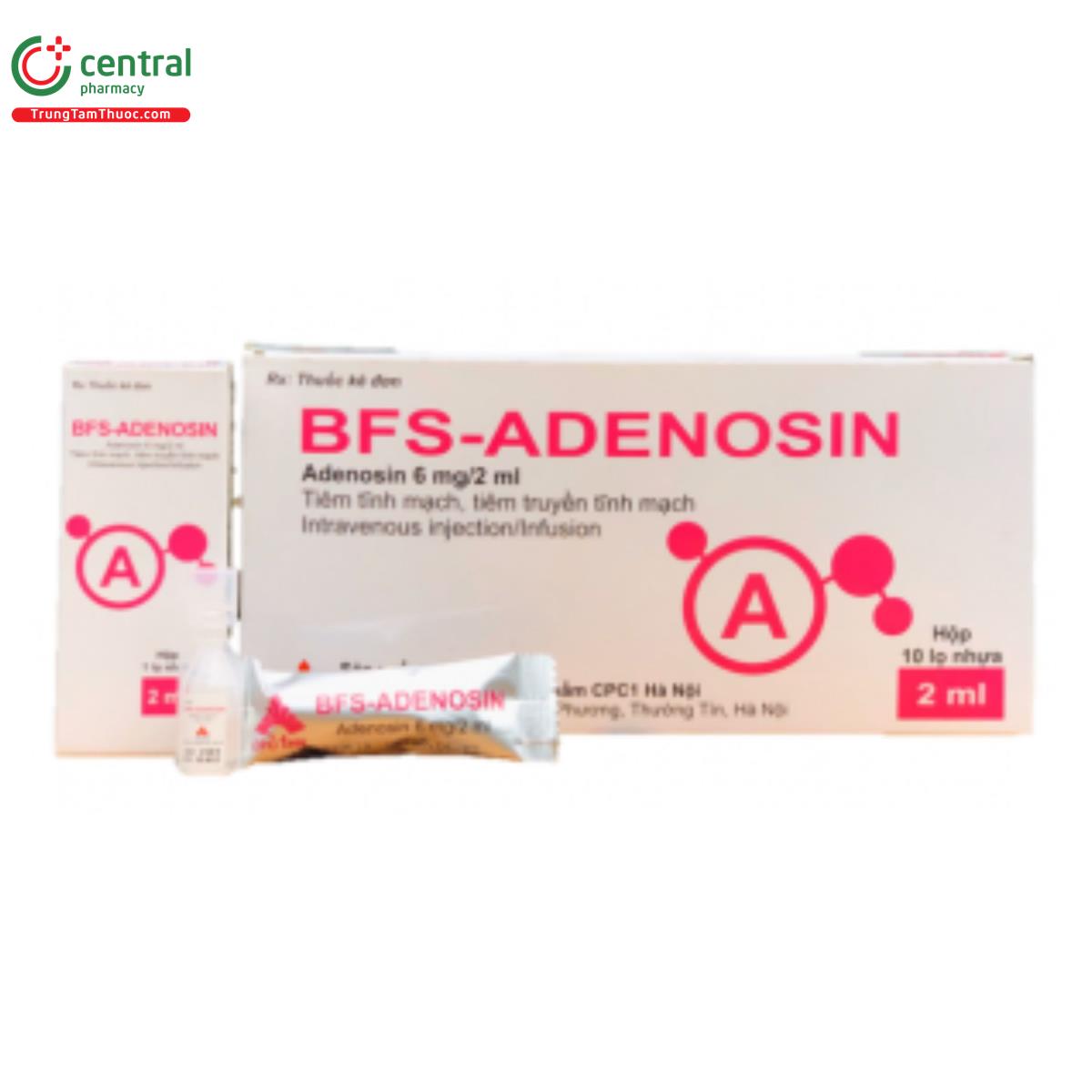 Thuốc BFS-Adenosin 3mg/ml - Điều trị nhịp nhanh kịch phát trên thất