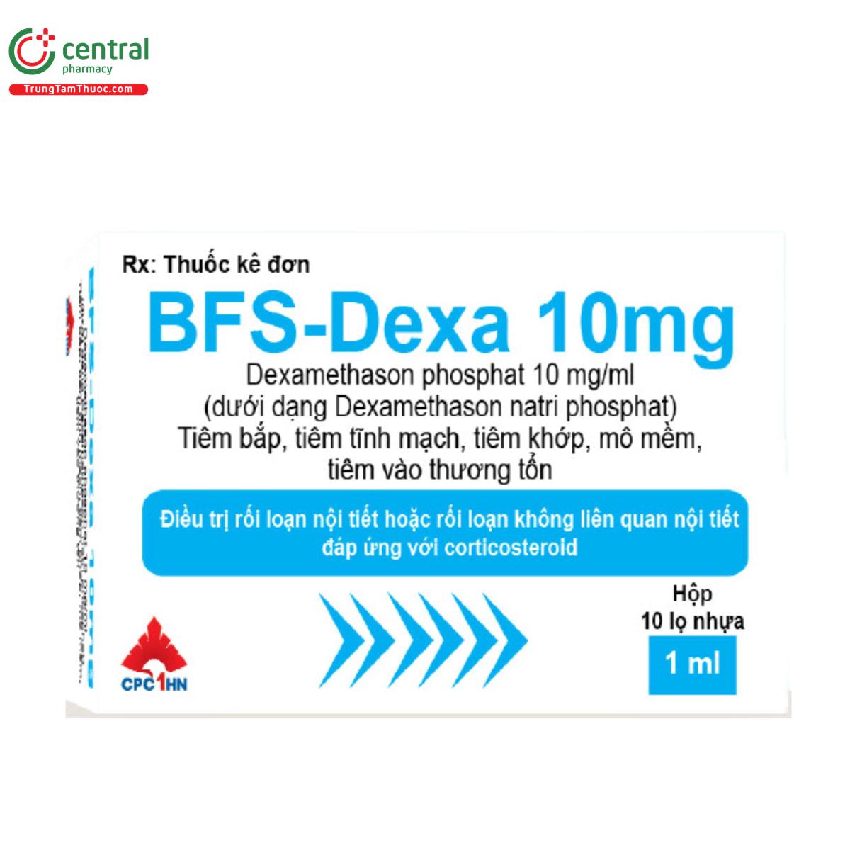 Thuốc BFS-Dexa 10mg trị bệnh rối loạn hoặc không rối loạn nội tiết