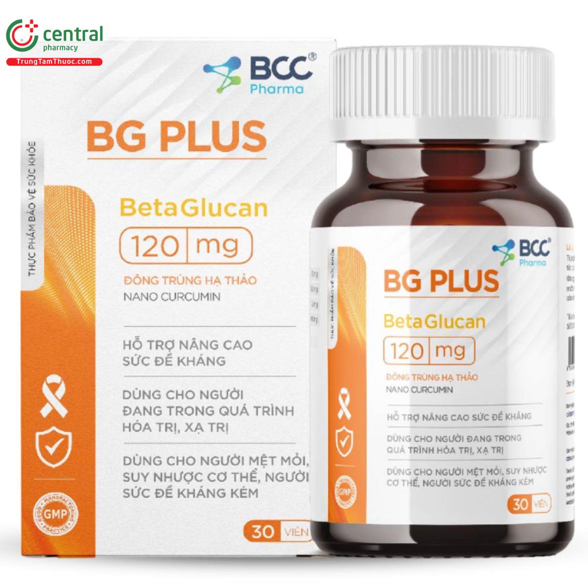 Thuốc BG Plus BCC Pharma - Hỗ trợ nâng cao sức đề kháng, tăng cường sức ...
