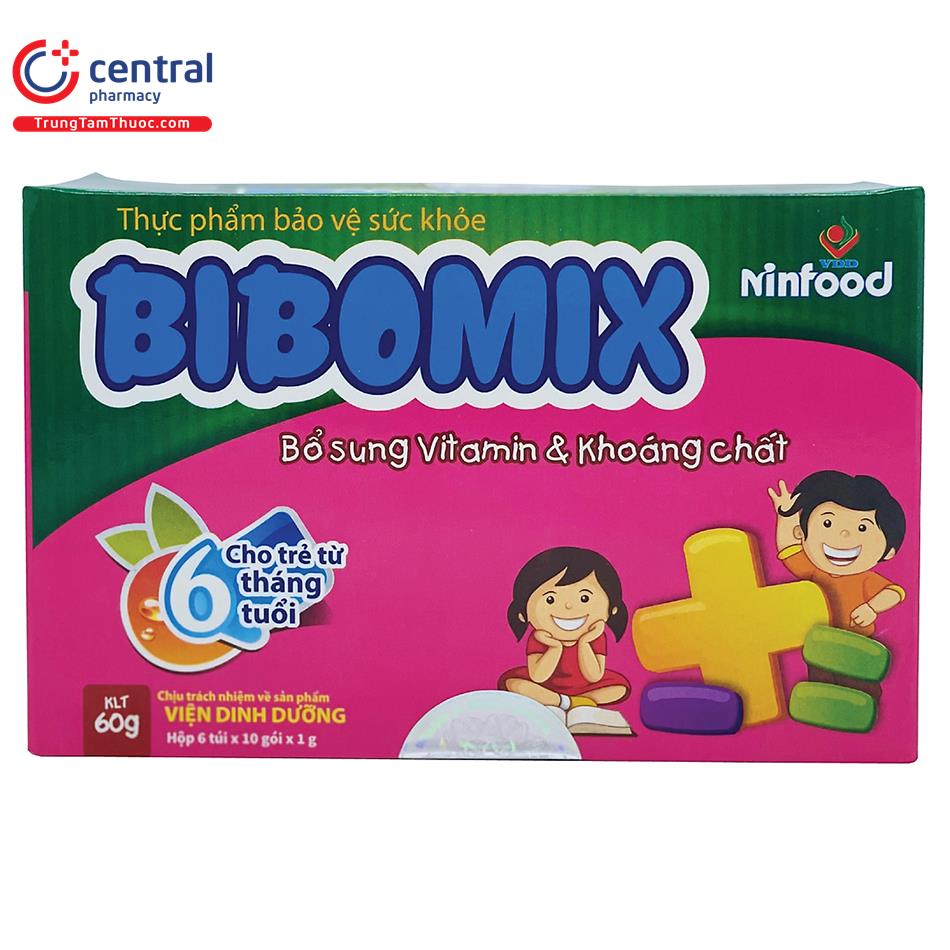 [CHÍNH HÃNG] Thuốc Bibomix bổ sung vitamin và khoáng chất cho trẻ