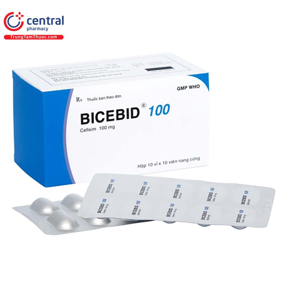 [CHÍNH HÃNG] Thuốc Bicebid 100 (viên) điều trị nhiễm khuẩn tiết niệu