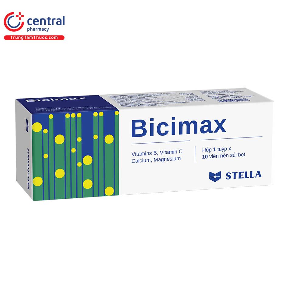 Thuốc Bicimax cung cấp vitamin và khoáng chất cần thiết cho cơ thể