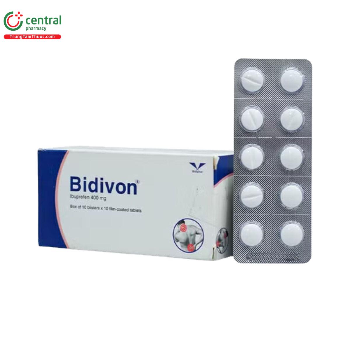Thuốc Bidivon 400mg - Giảm đau, hạ sốt, chống viêm