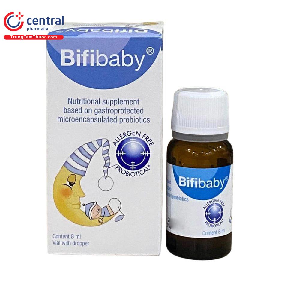 [CHÍNH HÃNG] Thuốc men vi sinh nhỏ giọt Bifibaby Drops cách dùng, giá