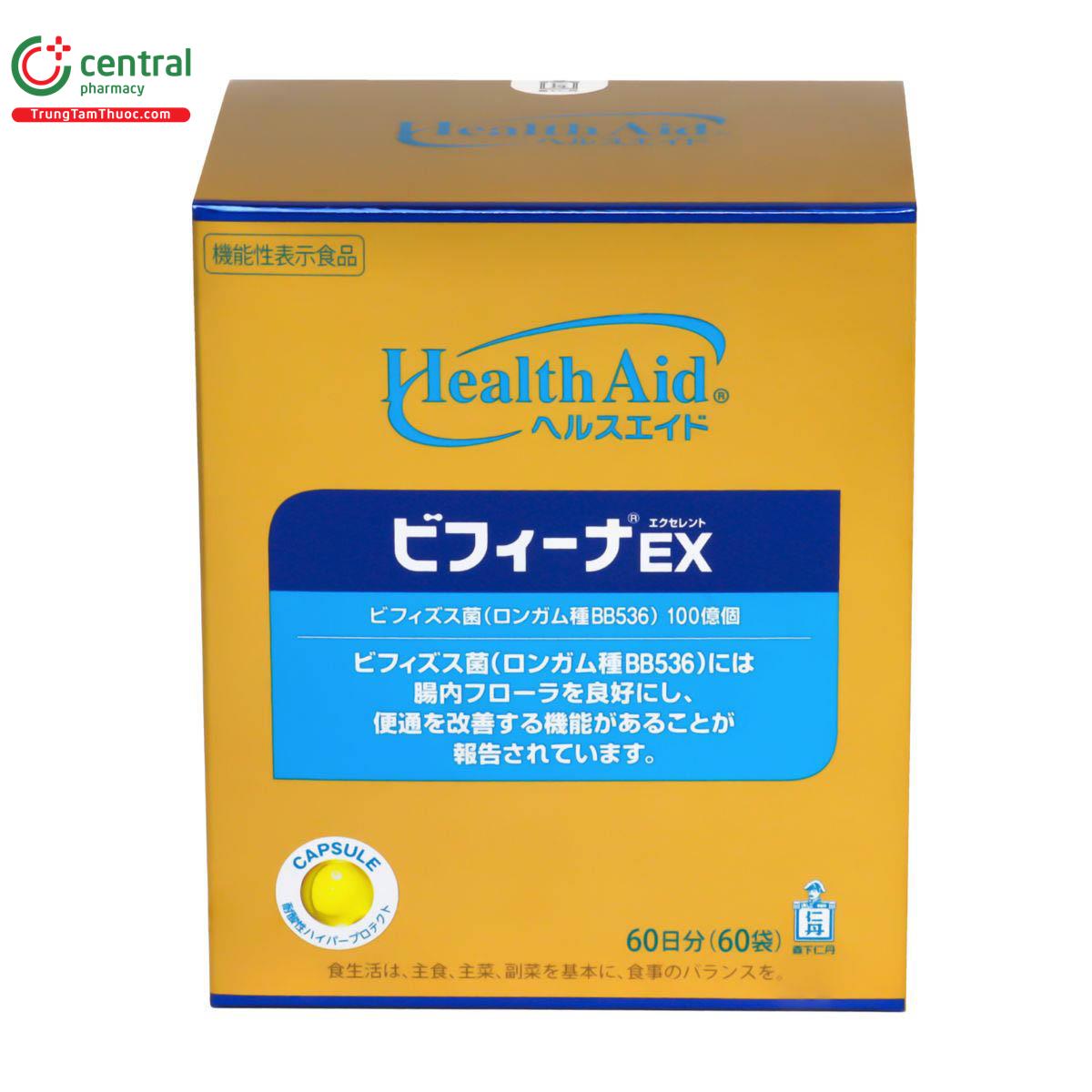 Men vi sinh Bifina EX 60 Gói giúp giảm khó tiêu, rối loạn tiêu hóa