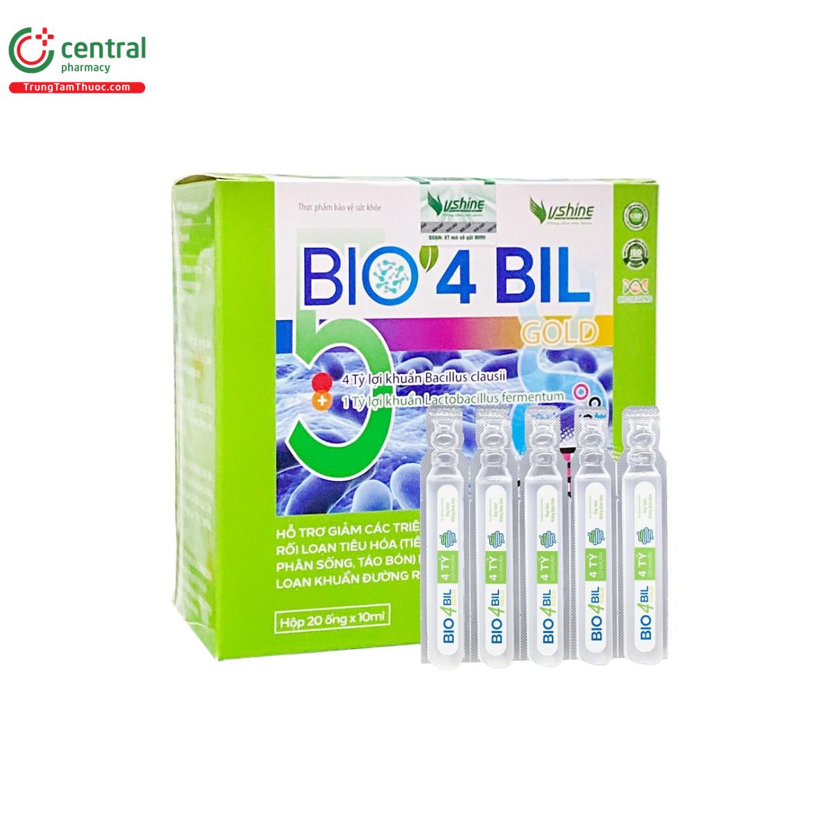 Bio 4 Bil Gold bổ sung lợi khuẩn và bảo vệ hệ vi sinh đường ruột khỏe mạnh