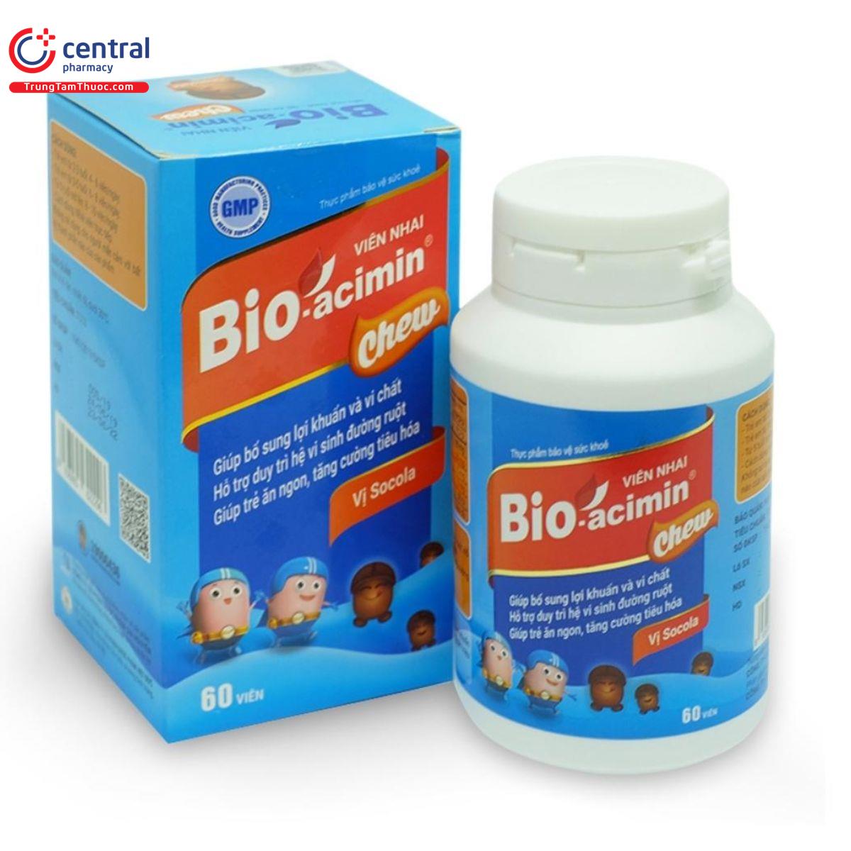 Thuốc Bio-acimin Chew bí quyết vàng cho một hệ tiêu hóa khỏe mạnh
