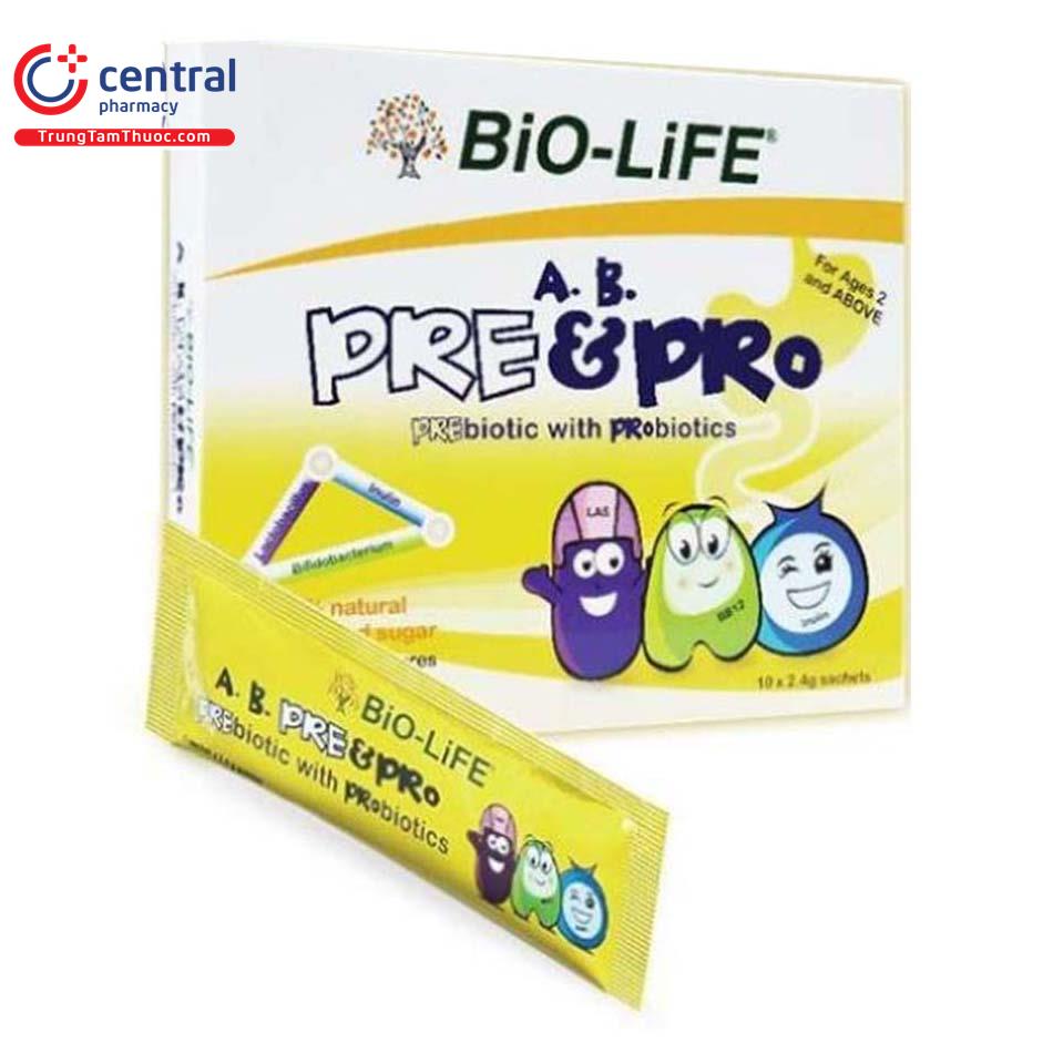 [CHÍNH HÃNG] Thuốc Bio-Life A.B. Junior Pre & Pro- Hỗ trợ tiêu hóa