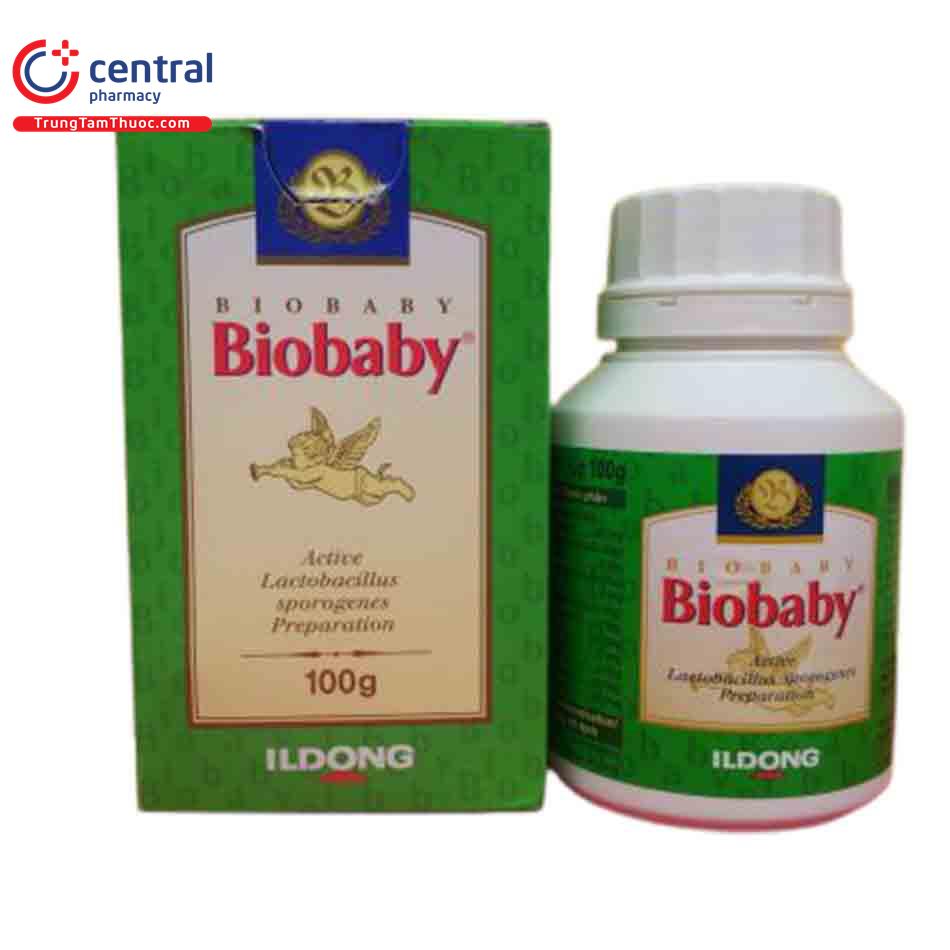 [CHÍNH HÃNG] Thuốc Biobaby (lọ 100g) điều trị rối loạn tiêu hóa