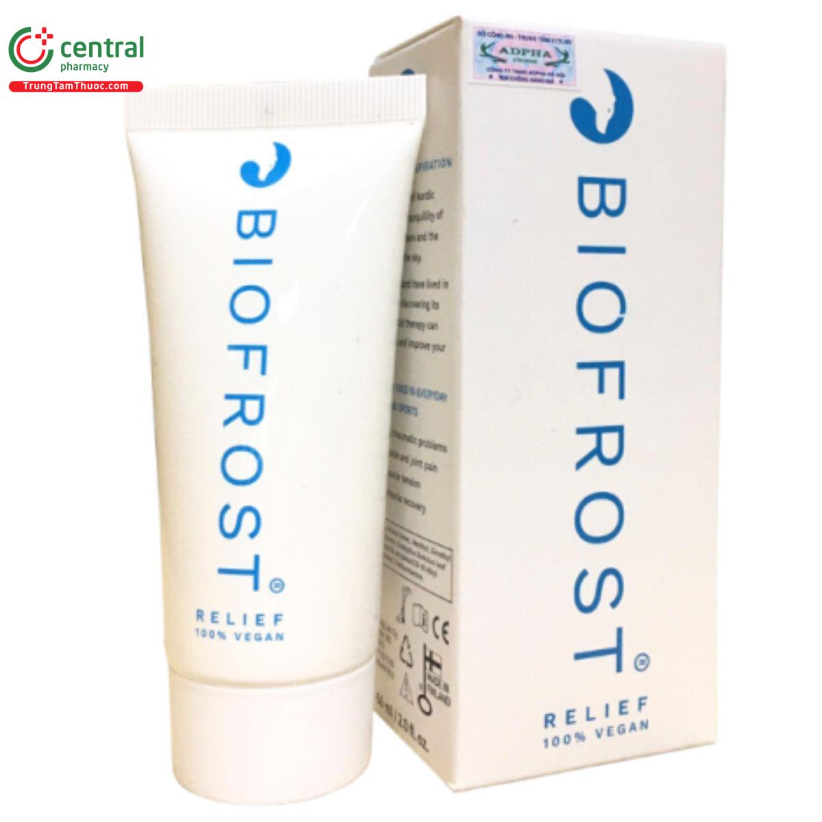 Thuốc Biofrost Relief 100ml - Giúp giảm đau nhanh chóng và kéo dài
