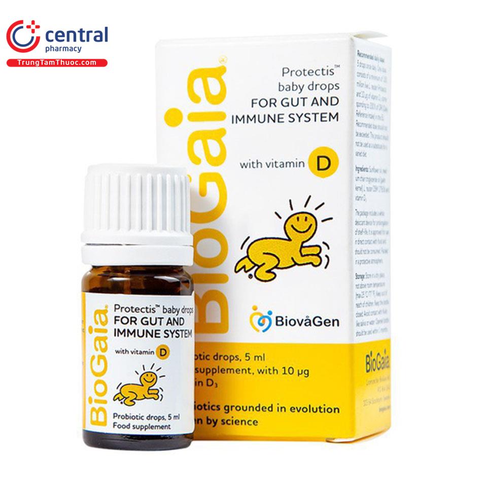 Thuốc BioGaia Protectis Baby Drops With Vitamin D3 an toàn cho bé