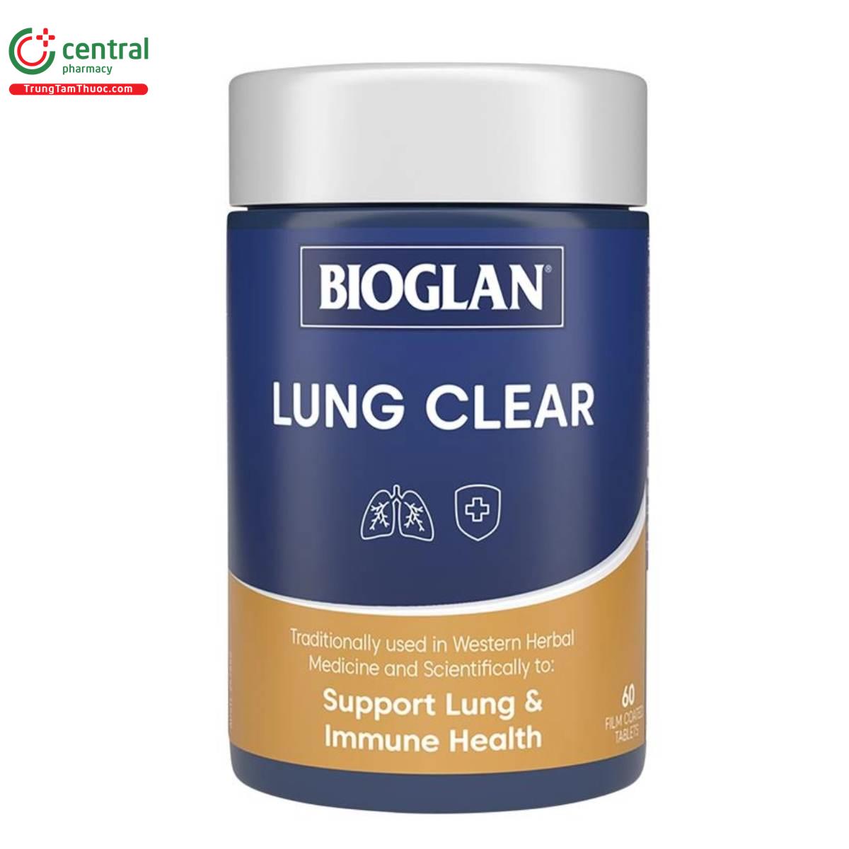 Thuốc Bioglan Lung Clear tăng cường miễn dịch, bổ phổi, giảm ho