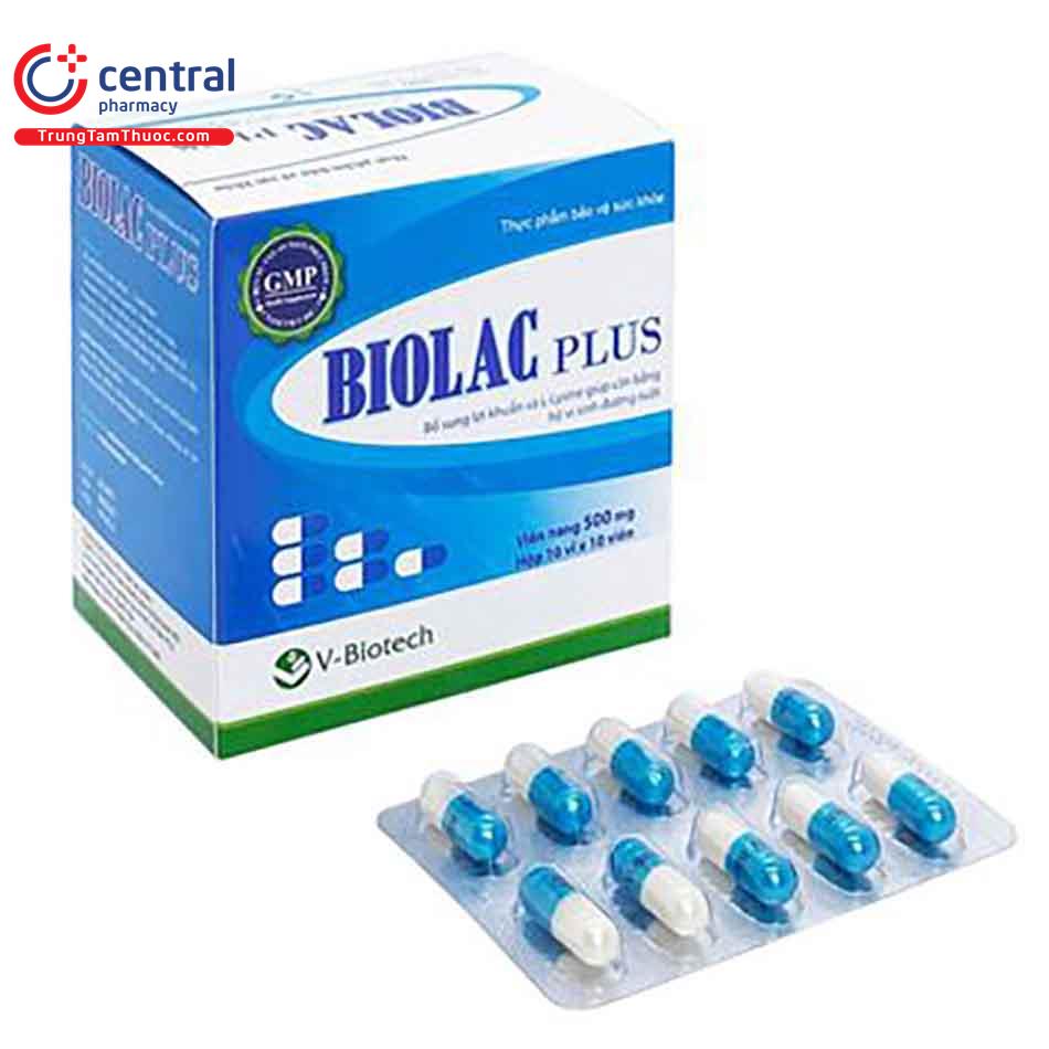 [CHÍNH HÃNG] Thuốc Biolac Plus (Viên) hỗ trợ rối loạn tiêu hóa
