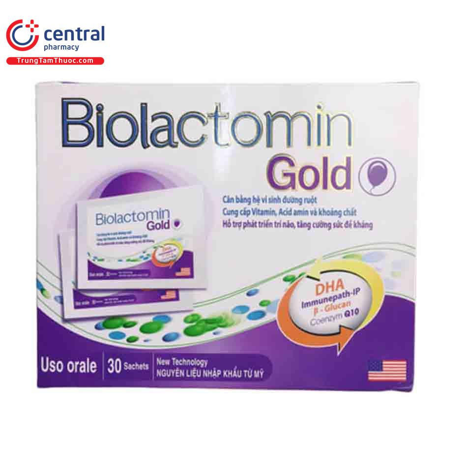 [CHÍNH HÃNG] Thuốc Biolactomin Gold (tím): Cách dùng – liều dùng