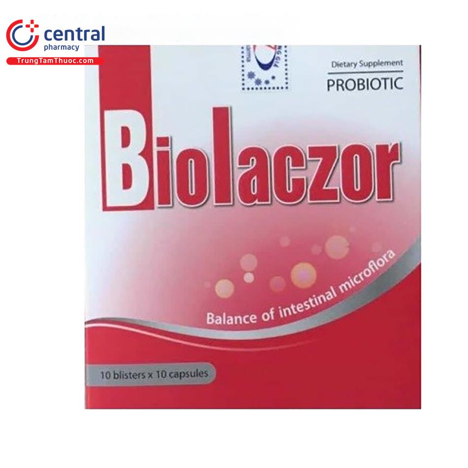 [CHÍNH HÃNG] Thuốc Biolaczor: công dụng, cách dùng, lưu ý khi sử dụng