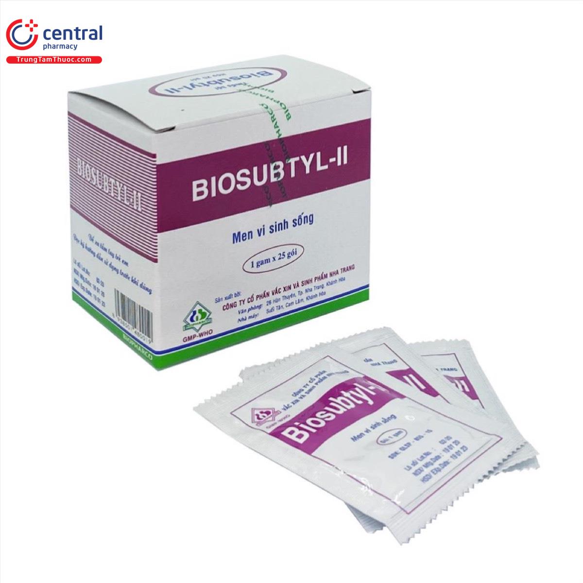 [CHÍNH HÃNG] Men vi sinh Biosubtyl-II Biopharco (Bột) trị tiêu chảy