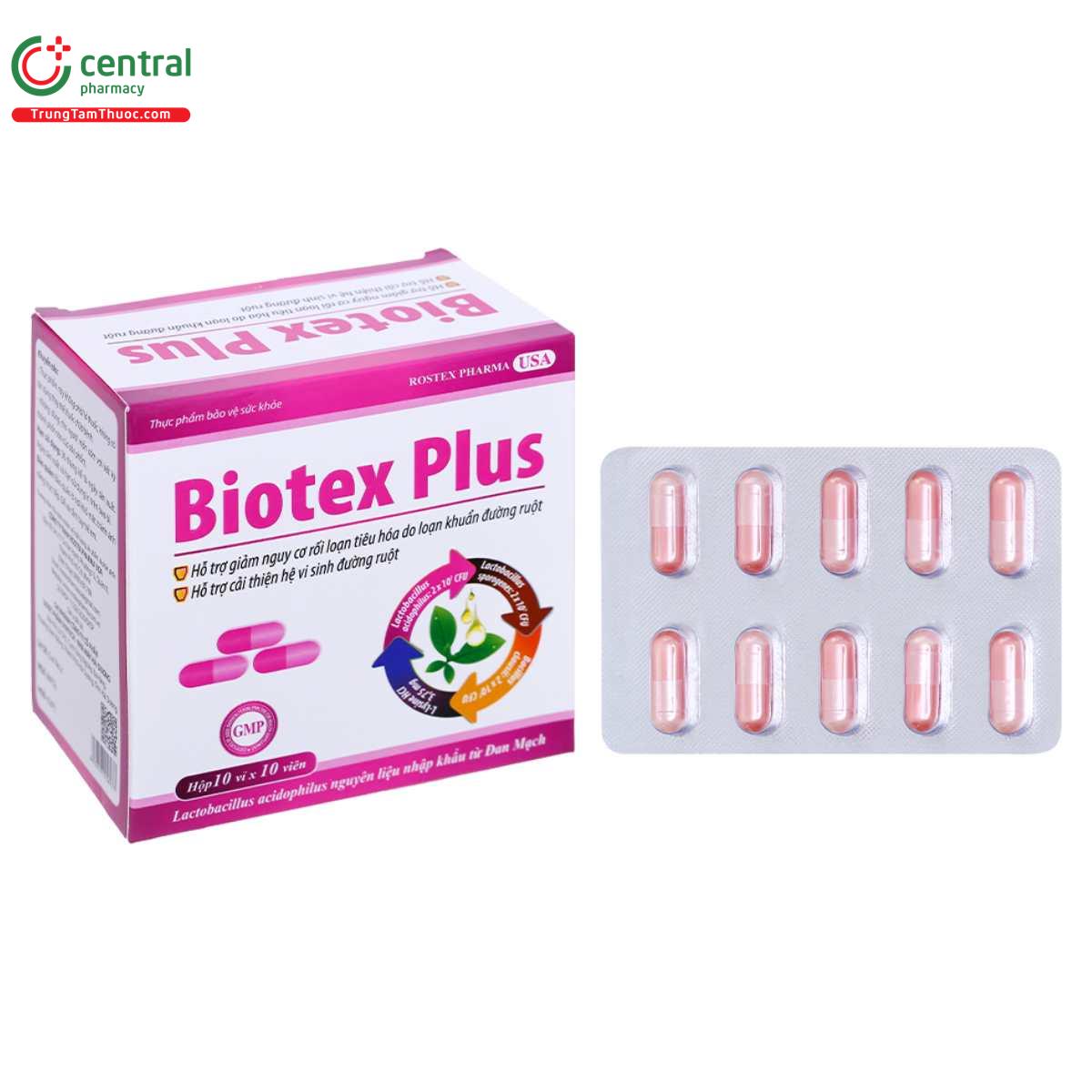 Thuốc Biotex Plus bổ sung lợi khuẩn, giảm tiêu chảy ở trẻ nhỏ