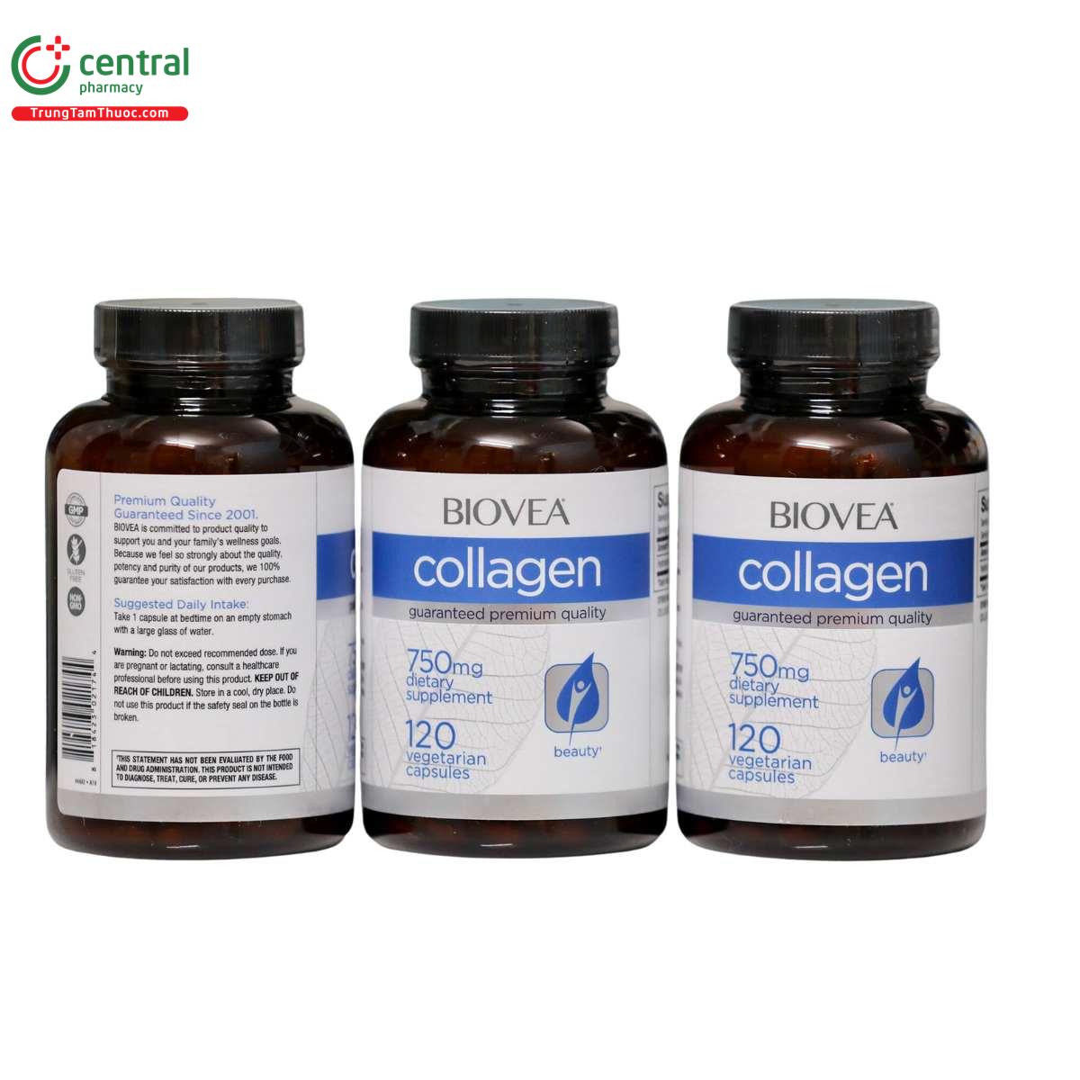 Thuốc Biovea Collagen 750mg cải thiện làn da chảy xệ, lão hóa