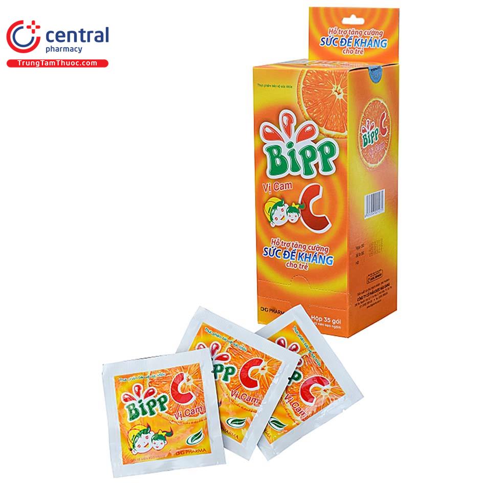 Thuốc Bipp C bổ sung vitamin C, hỗ trợ tăng sức đề kháng cho cơ thể