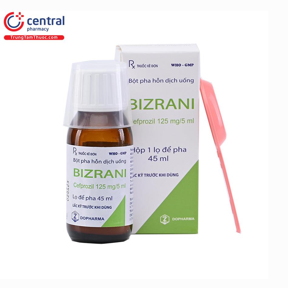 [CHÍNH HÃNG] Thuốc Bizrani điều trị nhiễm khuẩn hiệu quả