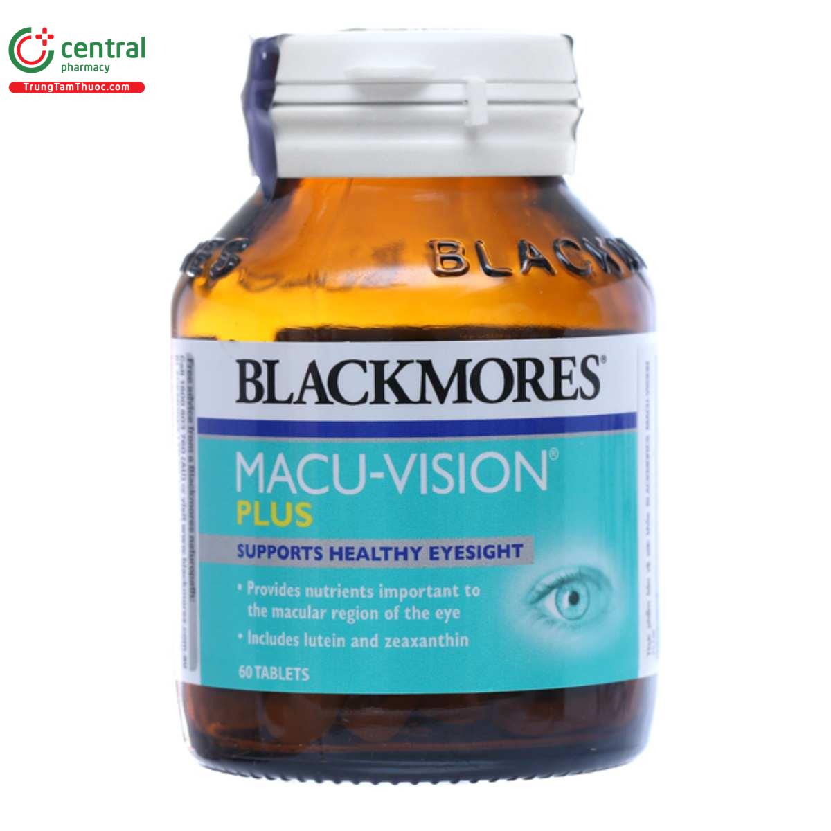 Thuốc Blackmores Macu-Vision Plus 60 viên bảo vệ mắt khoẻ mạnh