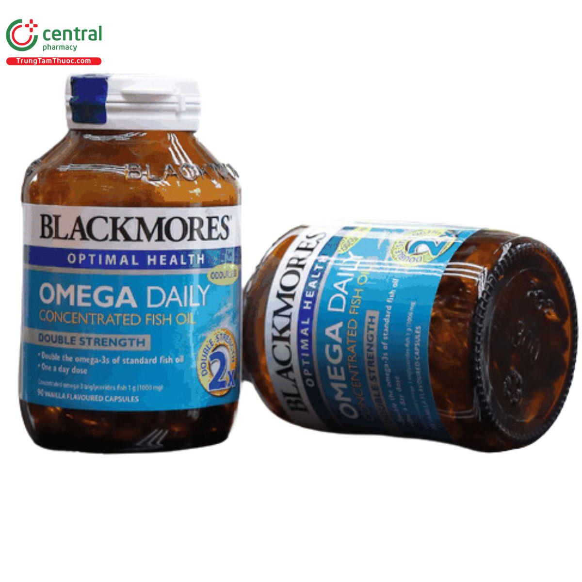 Thuốc Blackmores Omega Daily Concentrated Fish Oil nâng cao sức khỏe