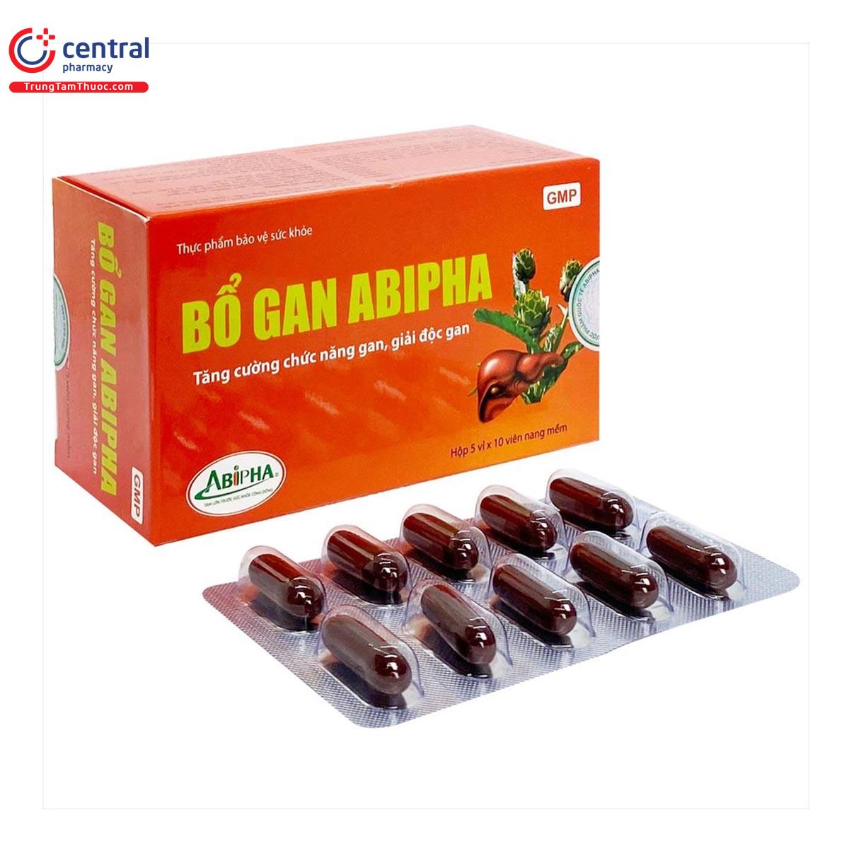 Thuốc Bổ Gan Abipha giúp giải độc gan, tăng cường chức năng gan